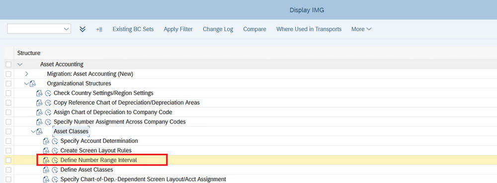 Number range 01 is not allowed in company code ADD1; see long text ...