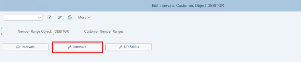 Number range A1 is not defined for object DEBITOR Message No. F2044 ...