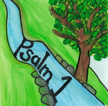 Psalm 1 | Kid Scripture Art
