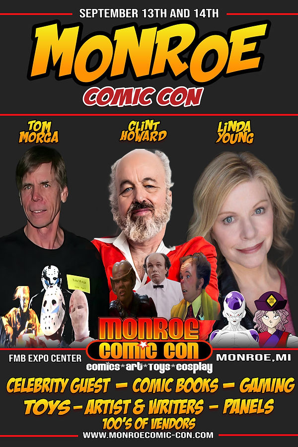 The Monroe Comic Con | comic con in Michigan | Monroe, MI, USA