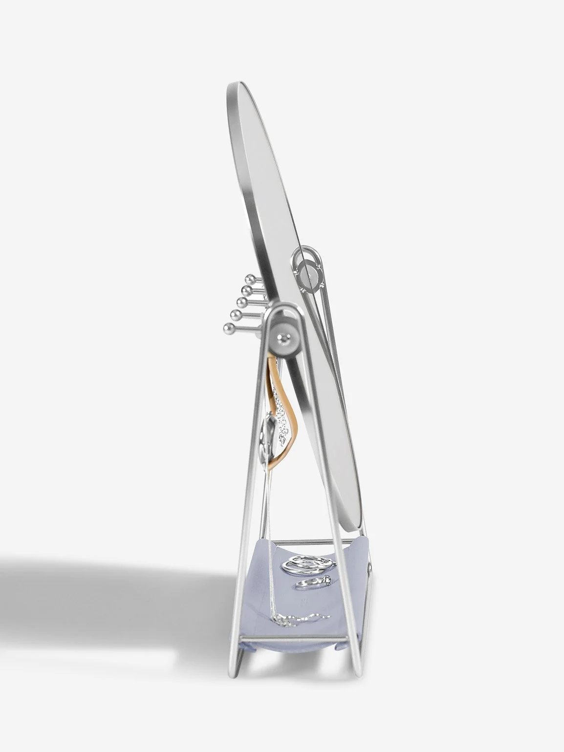 Dressing Table Mirror & Jewellery Stand Lavender | Jago Jewellers