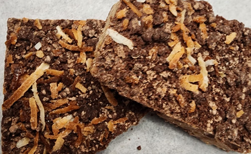 Toasted Coconut Chocolate Toffee (1/2 pound bag) | Valley Toffee