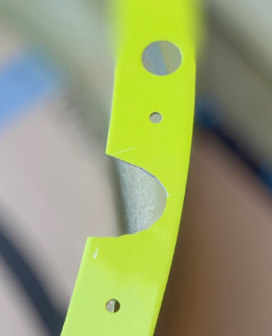 Attaching the rear Wings