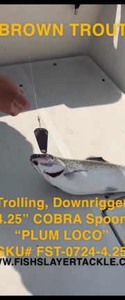 COBRA TROLLING SPOONS | Fishslayer Tackle