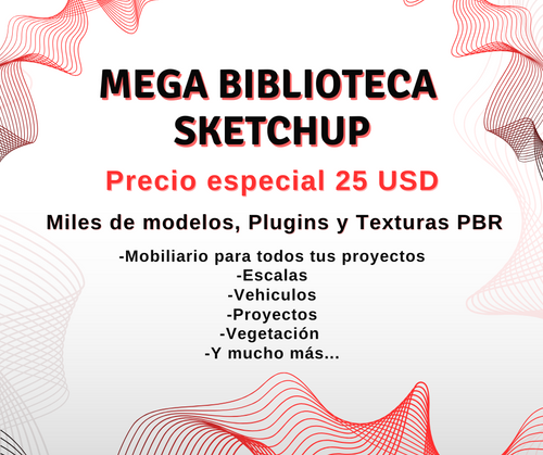 Mega Pack SketchUp | Raez Arquitectura y