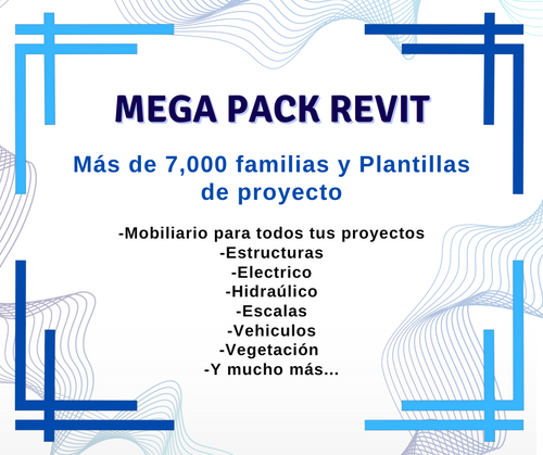 MEGA Pack Revit Families | Raez Arquitectura y