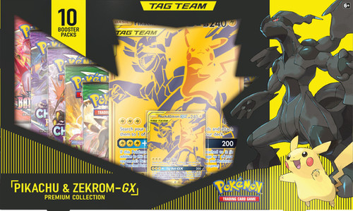 Pikachu and Zekrom-GX Premium Collection | Pokevolt