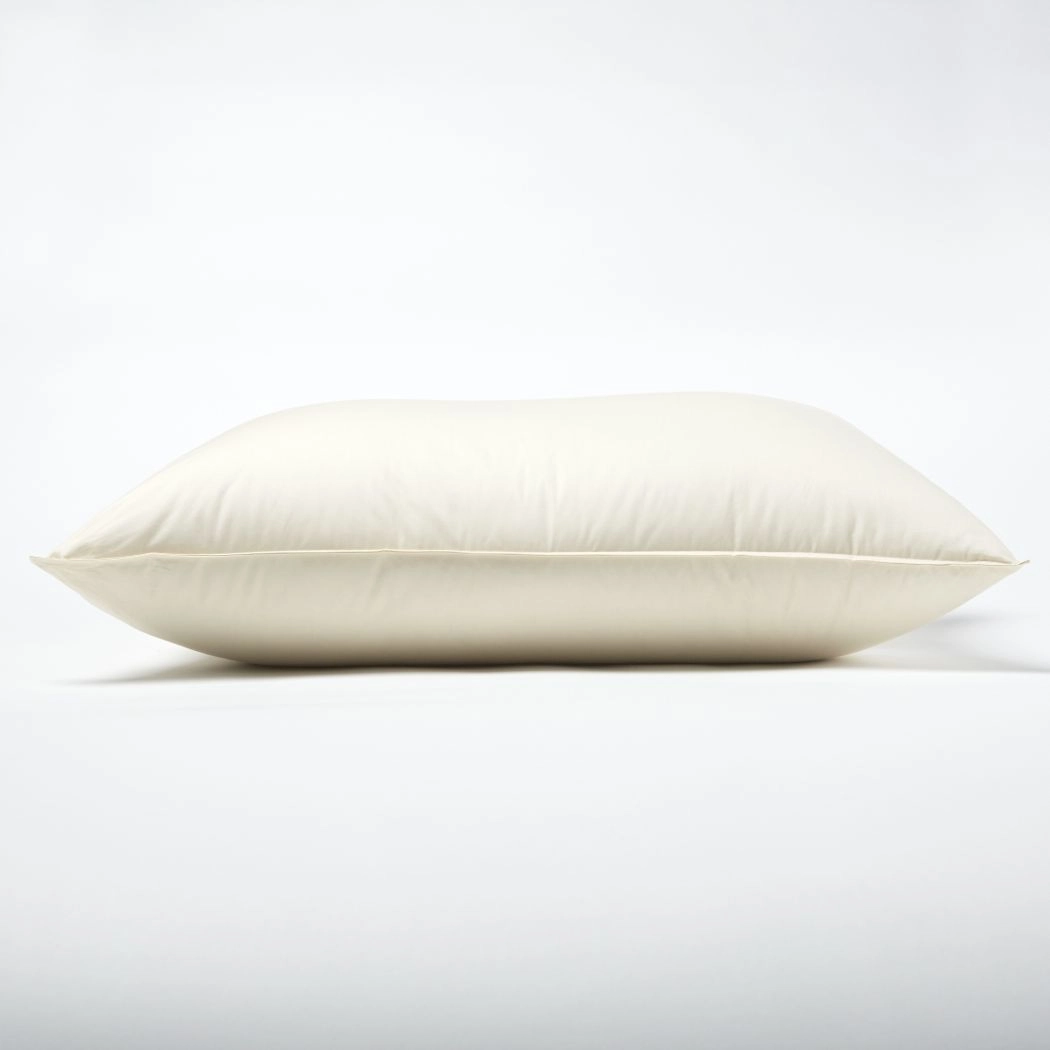 Premium High Quality Down and Wool Pillow with Cotton Cover