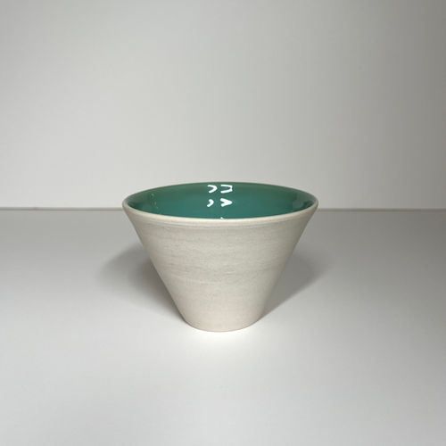 Finch Ceramics Handmade Tapered Porcelain Bowl | Flourish & Foundry Boston
