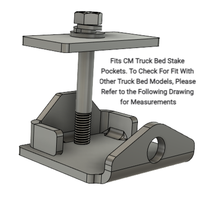 Stake Pocket Hanger Mount (Set of 4) | Stablecamper