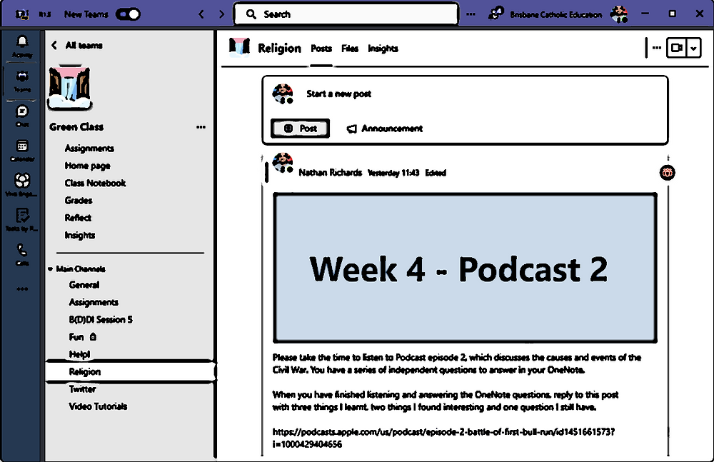 Enhancing Asynchronous Learning with Microsoft Teams' Posts Section ... Enhancing Asynchronous Learning with Microsoft Teams' Posts Section ...