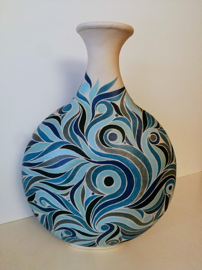 Swirl flask