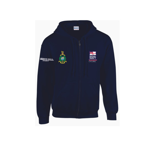 Royal Navy Zip Hoodie | Totaltee Apparel