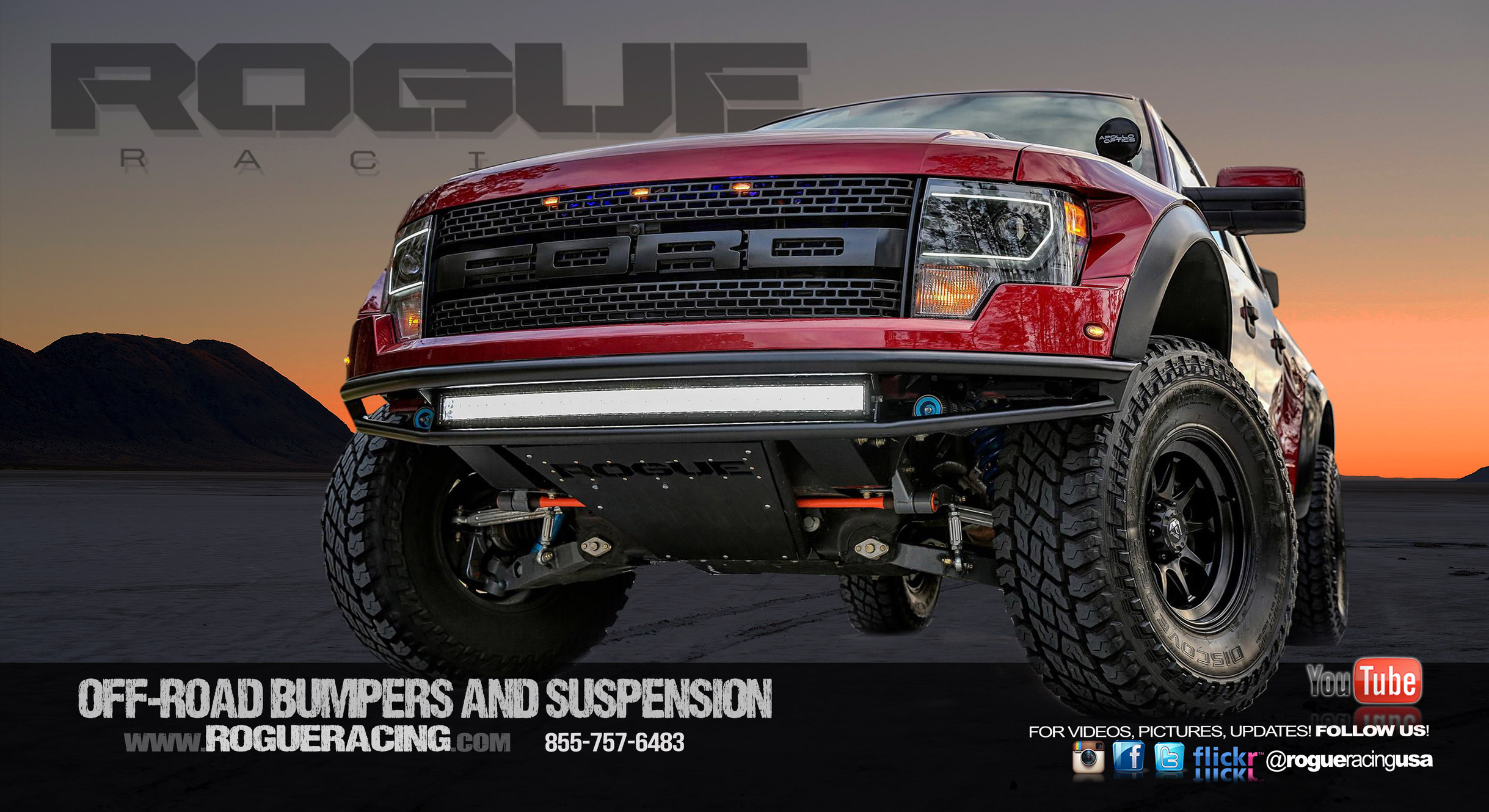 Ford Raptor off-road Suspension