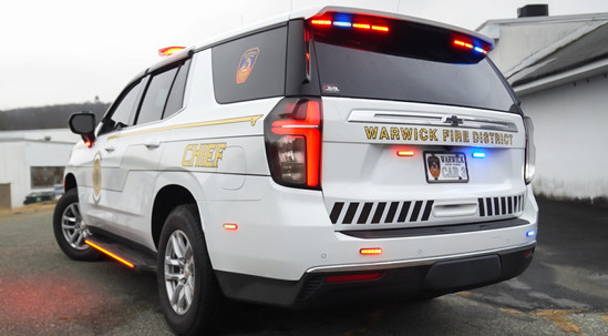 Warwick FD | Fire Command Vehicle | 2022 Chevy Tahoe