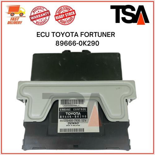 ECU Toyota Fortuner - 89666-0K290 | ECU ONLINE SHOP