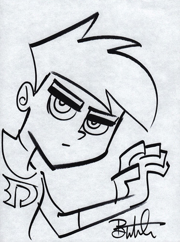 Butch Hartman - Head/Bust Commission Sketch | CelebWorx