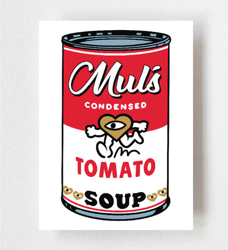 Mul's Soup Screenprint | Mul-Draws