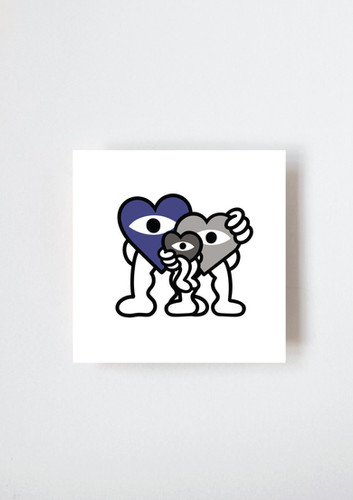 Family of 3 Variant Screenprint | Mul-Draws