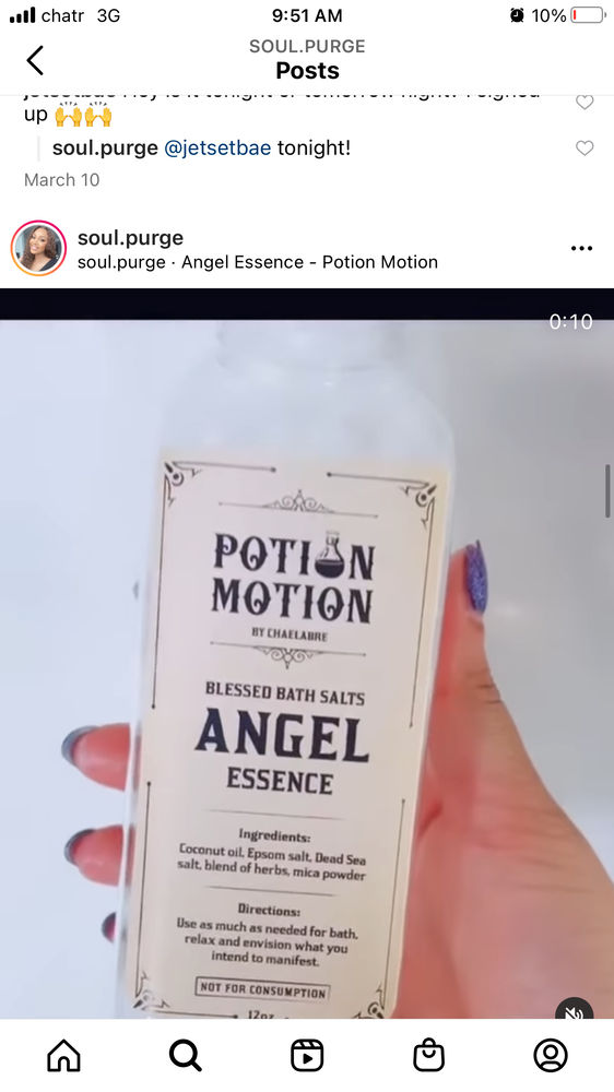 Can you use the Bath salts from Soul Purge while on your cycle | The ...