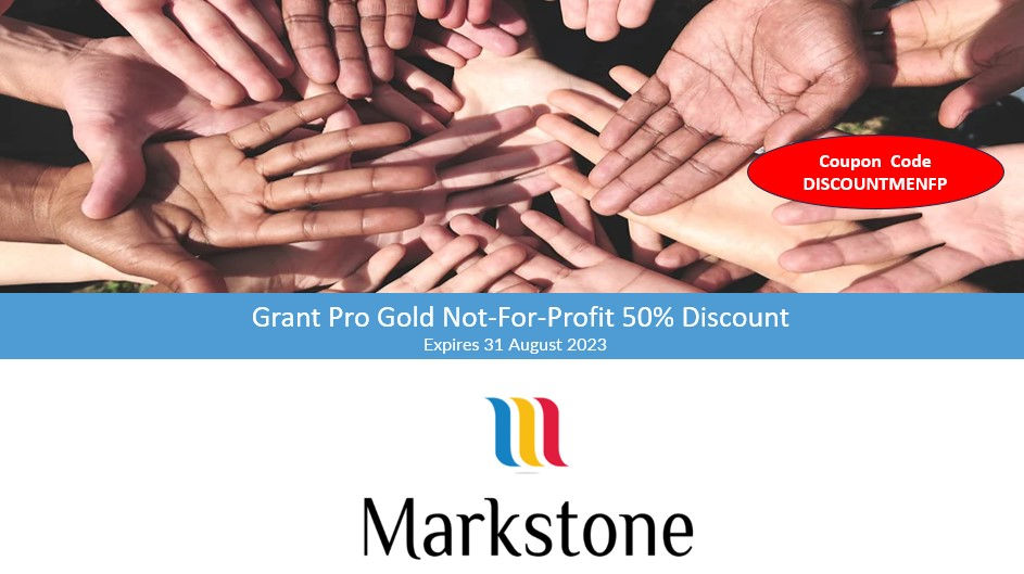 Grant Pro Gold Not-For-Profit 50% Discount Offer