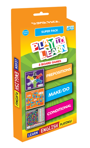Super Pack - Kit 3 Board Games | Play To Learn