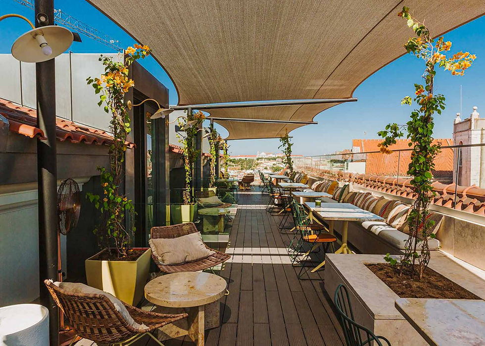 7 Rooftop Bars in Lisbon
