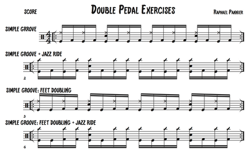 Exercise: Double-Pedal / Feet Technique | Drums Instruction