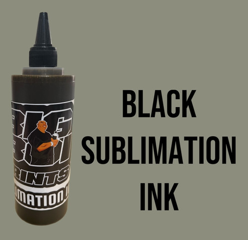 Black Sublimation Ink 250ml | Big Boi Prints