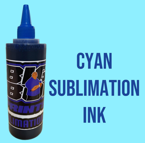 Big Boi Cyan Sublimation Ink 250ml | Big Boi Prints