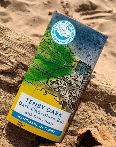 Tenby Dark Bar | Lollies Chocolate Em