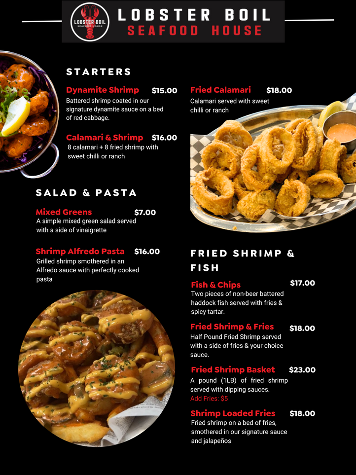 Lobster Boil Seafood House | Best Lobster Rolls in York Region | 180 ...