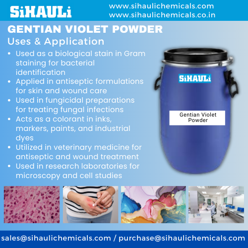 Gentian Violet Powder | Sihauli Chemicals