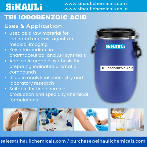 Tri Iodobenzoic Acid | Sihauli Chemicals