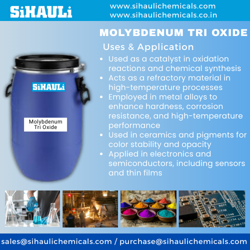 Molybdenum Tri Oxide | Sihauli Chemicals