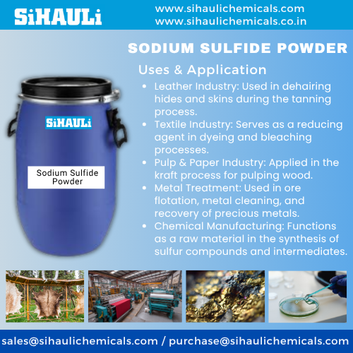 Sodium Sulfide Powder | Sihauli Chemicals