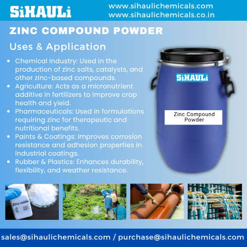 Zinc Compound Powder | Sihauli Chemicals