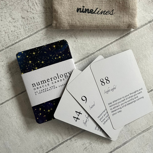 Numerology Oracle Deck - Angel Number Cards | Spiritual Oracle Deck ...
