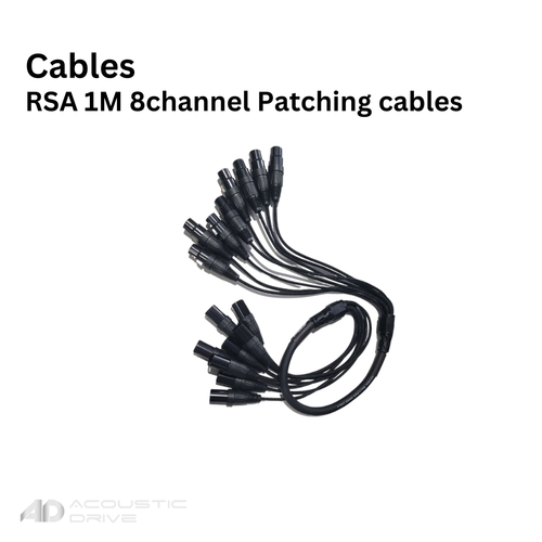 RSA 1m 8-channel Patching Cable | T3 AVL Solutions