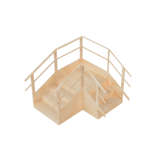 Physical Therapy Stairs Solution (Corner Version) - Paediatric and ...