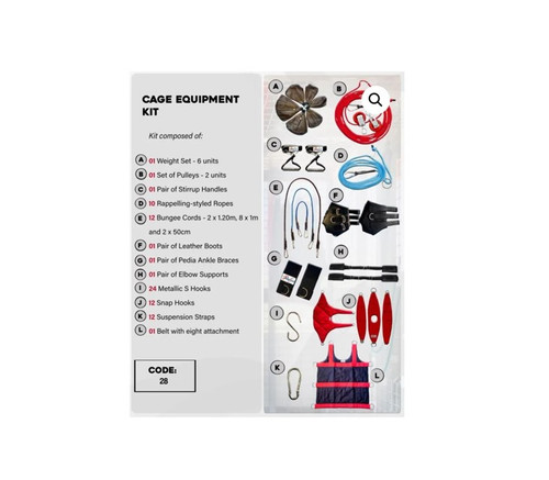 Full Set Of The Cage Internal Equipment Kit - Cage Therapy - PediaSuit ...