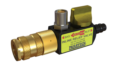 Paratech: Shutoff and Inline Relief Valve | Trans-Care Rescue