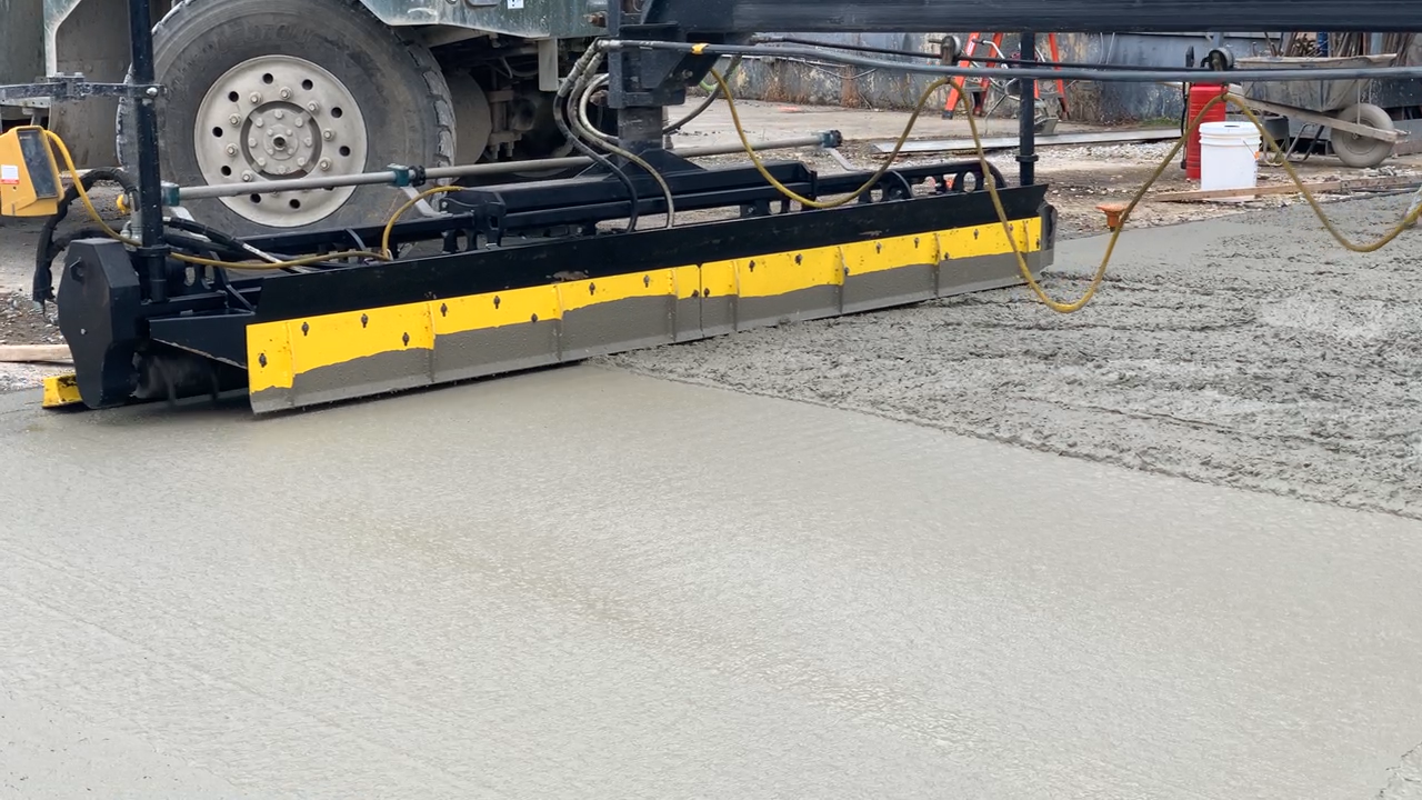 PROJECTS | Concrete Screed