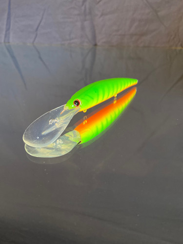 Chartreuse tiger | Erie Custom Lures