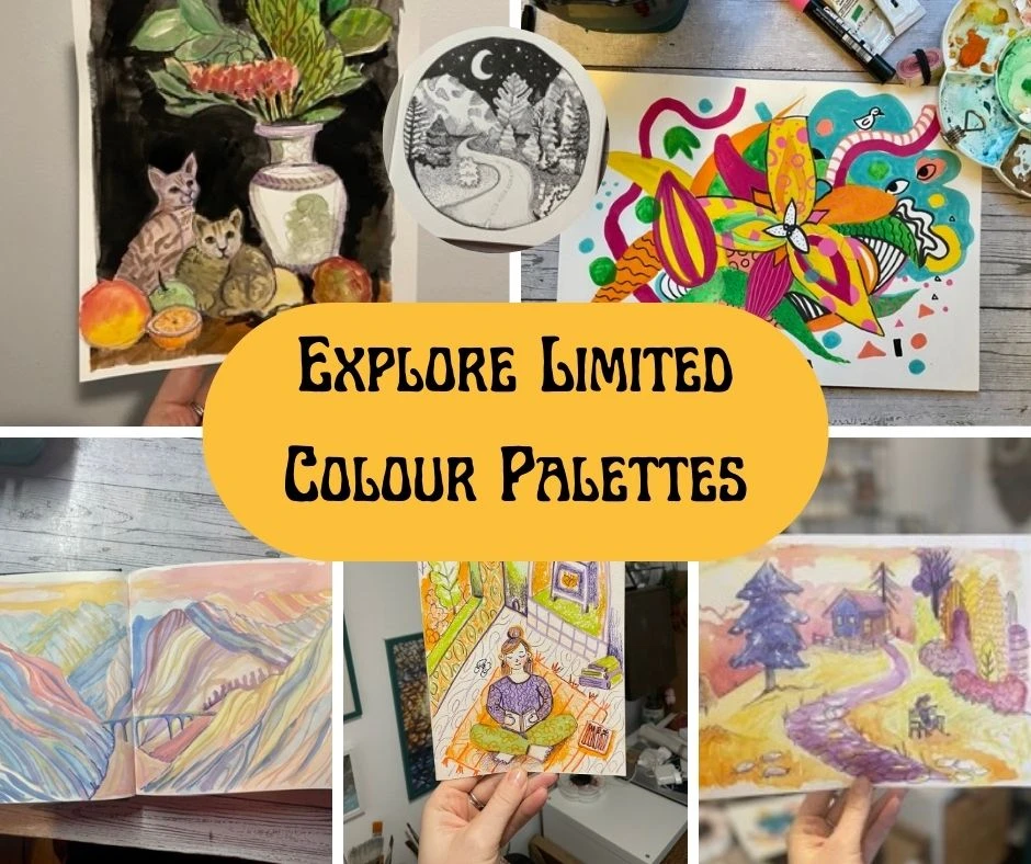 Explore limited colour palettes | Makings and Musings