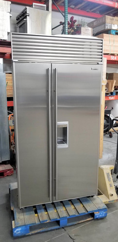 #213 REFURBISHED SUB-ZERO 685/S 42" STAINLESS WATER/ICE DISPENSER ...