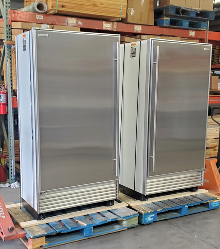 SUB-ZERO 72" STAINLESS REFURBISHED SET 36" ALL REFRIG & FRZ 601R/S ...
