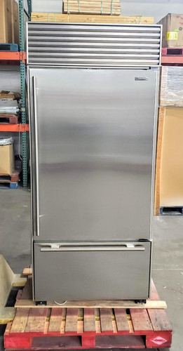 #449 REFURBISHED SUB-ZERO 650/S 36" NO-FLAW STAINLESS TUBULAR LEFT ...