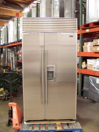 #56 REFURBISHED SUB-ZERO 680/S 42" STAINLESS WATER/ICE DISPENSER ...