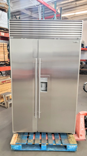 SUB-ZERO 690 48" STAINLESS STEEL WATER/ICE DISP REFRIGERATOR @50%OFF ...